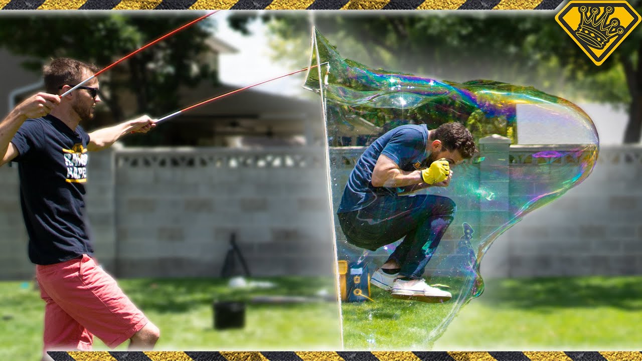 How to make enormous bubbles