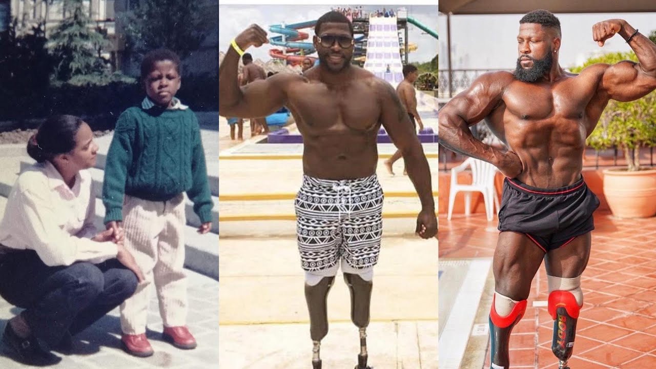 He lost both legs at 4 - then built this body