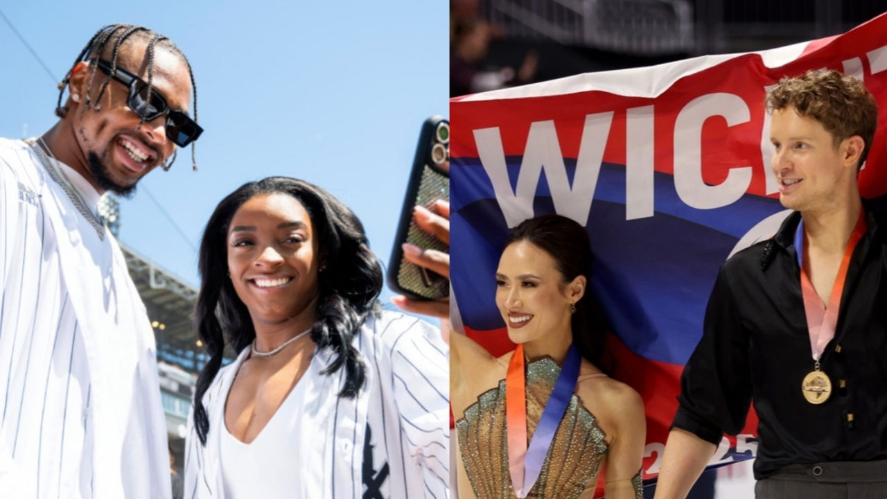Ice dancer Madison Chock’s reaction after meeting Jonathan Owens and ...