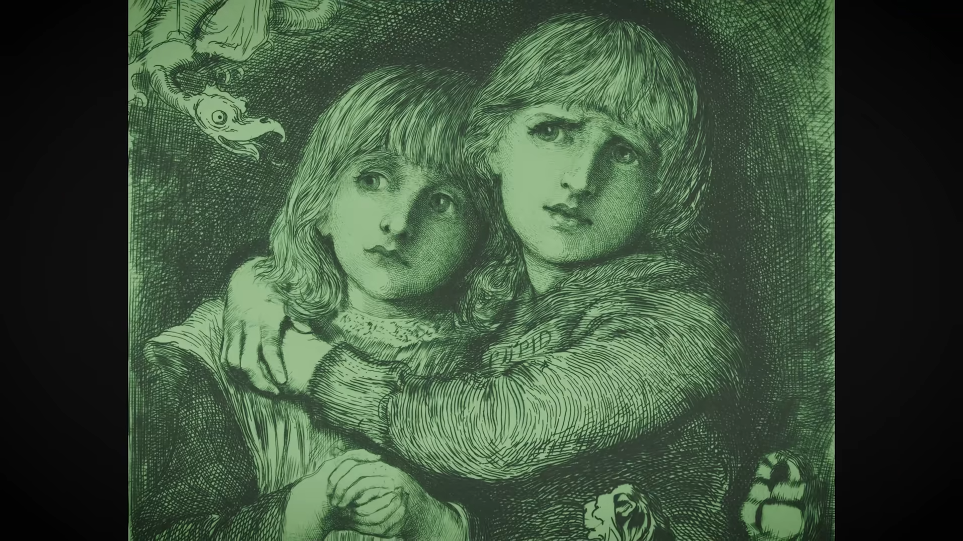 Two green children appeared in England - speaking no known language