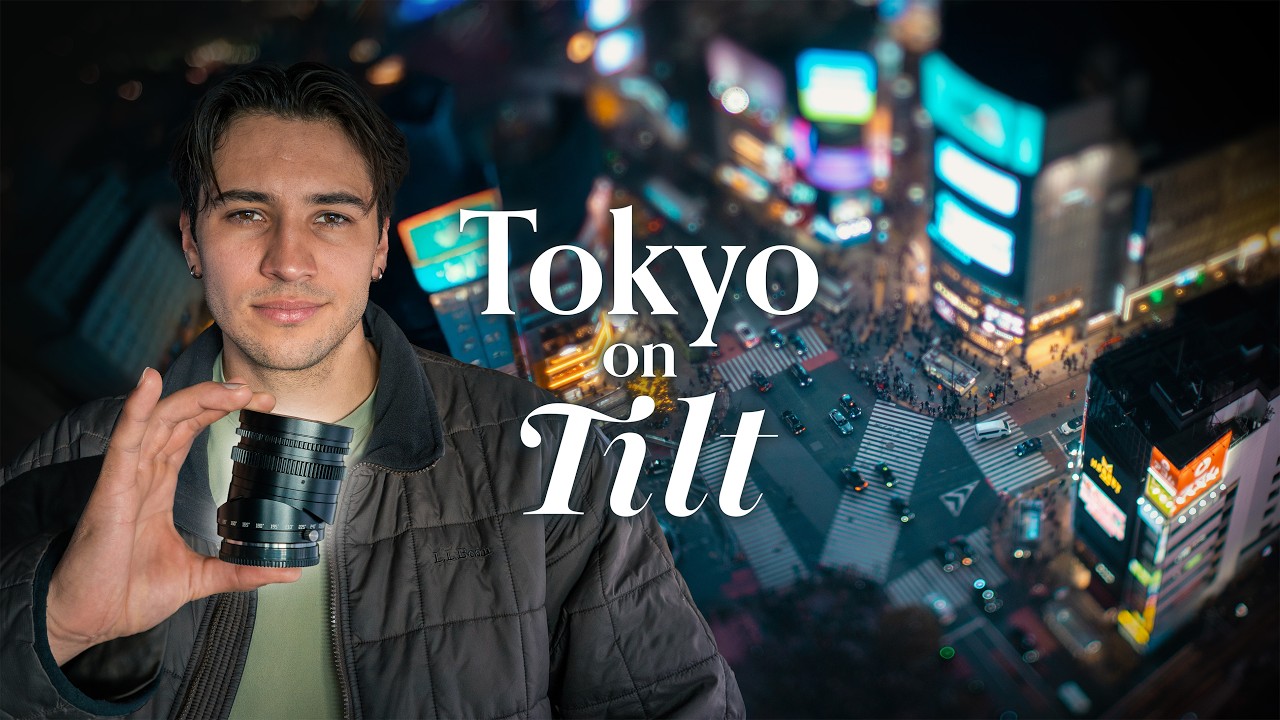 Tokyo looks like a miniature city through this lens