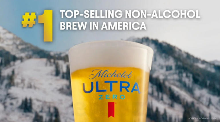 Michelob ULTRA Zero is now the #1 top-selling non-alcohol brew in America