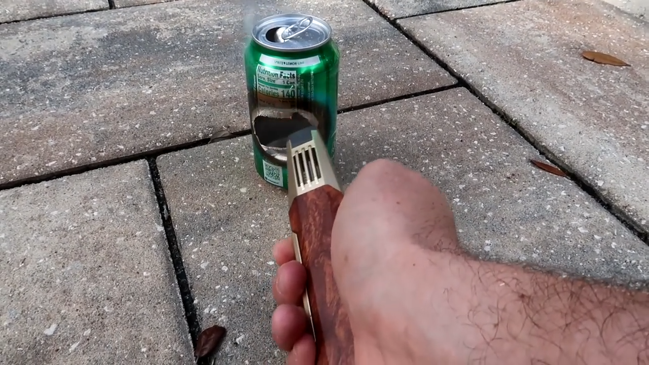 It's just a lighter - then the torch roared like a jet