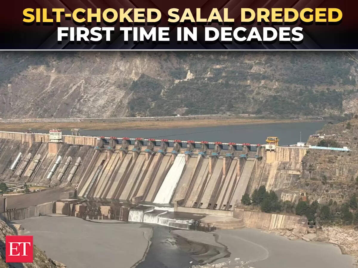 Salal Dam on Chenab dredged for first time in decades following Indus ...