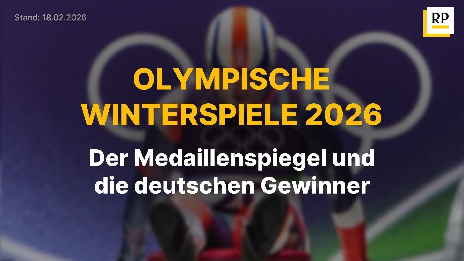 Olympische Winterspiele 2026: Der Medaillenspiegel und die deutschen ...