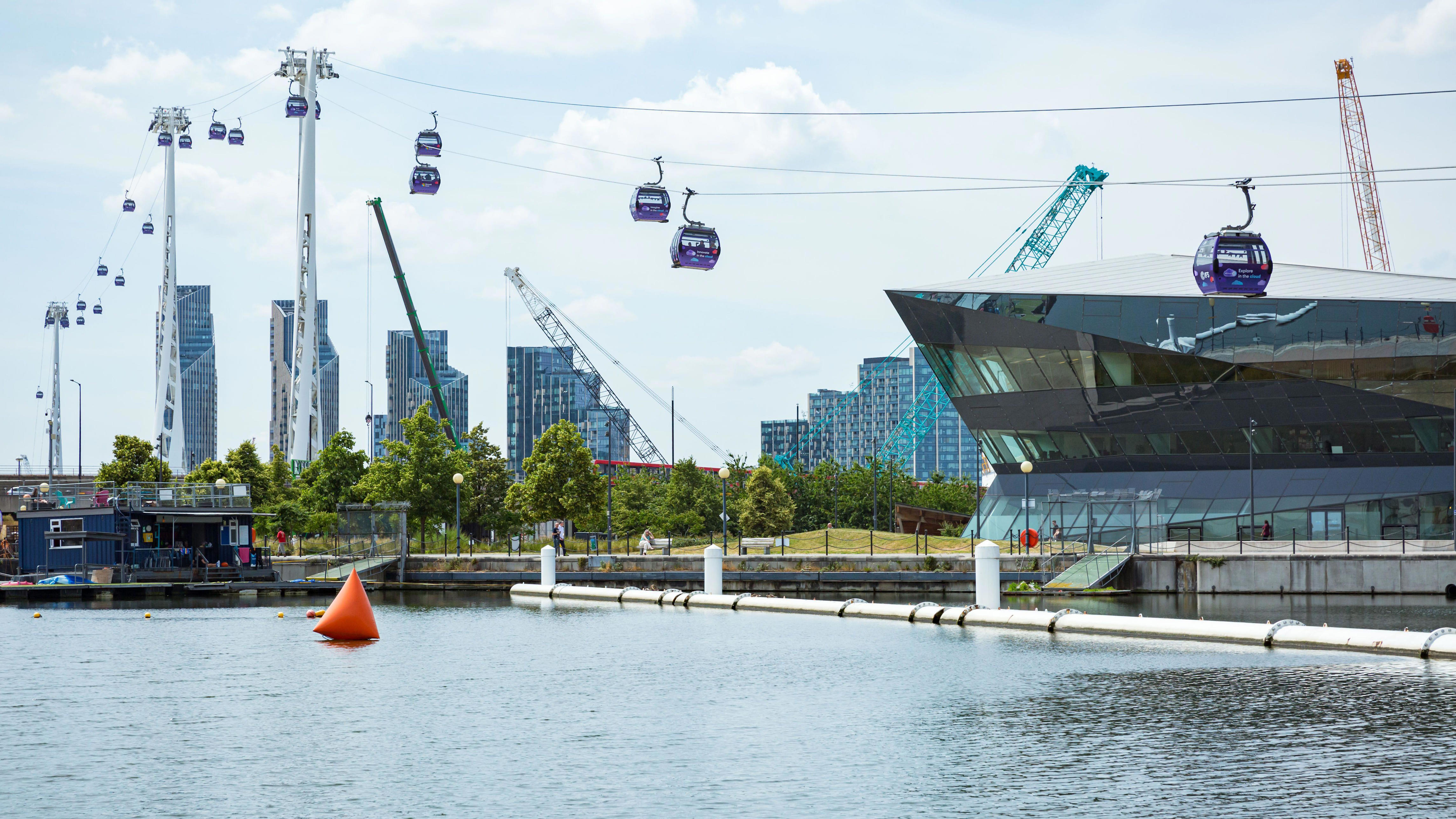 Floating park and housing proposed for Royal Docks