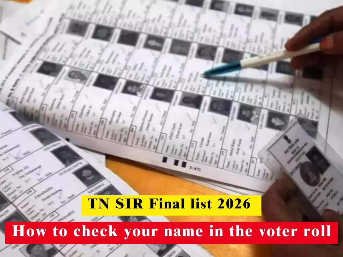 Tamil Nadu CEO releases final electoral roll; 97.37 lakh names of ...