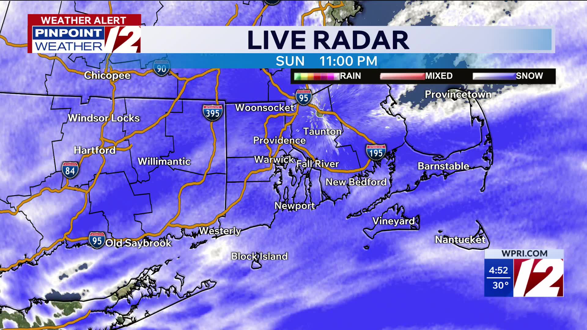 WPRI 12 weather forecast for 2/23/26: Blizzard conditions through the ...