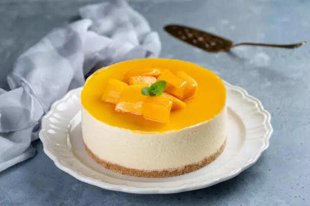 Delicious mango spice cake for tea time