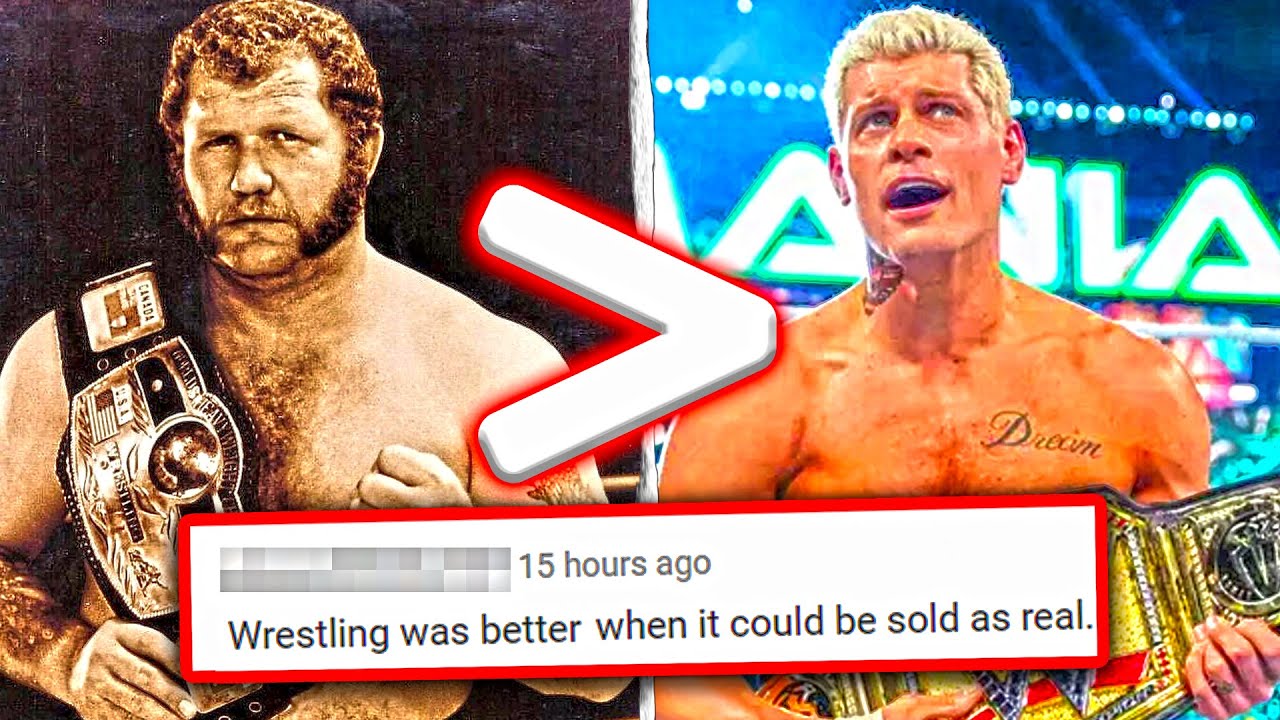 Do you think wrestling was better when it looked real? (1 of 4)