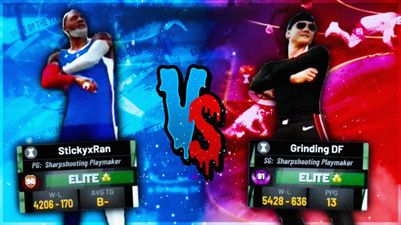 I pulled up on a 98 overall playsharp with my new PG build! Mascot vs ...
