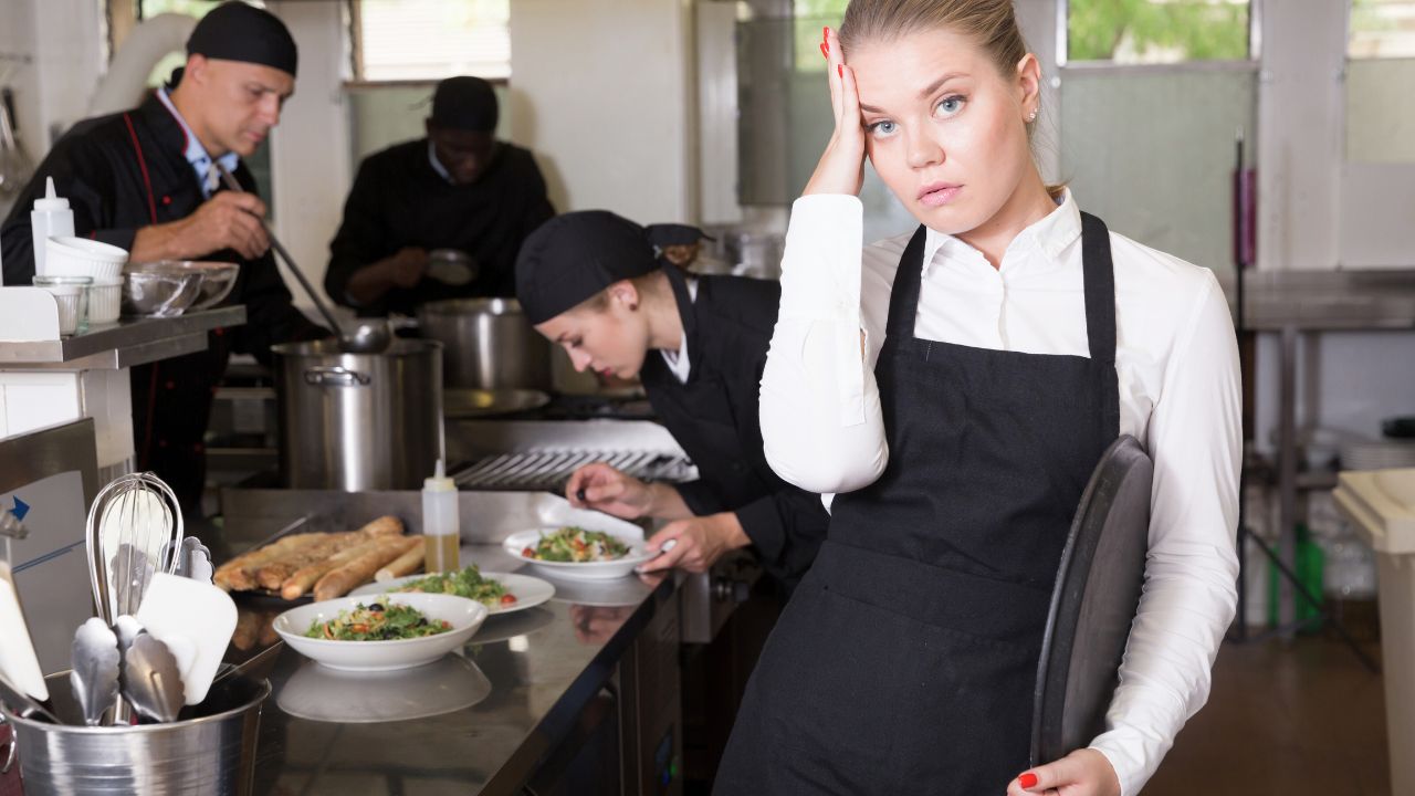 I tipped the helpful waitress instead of my own server, then the ...