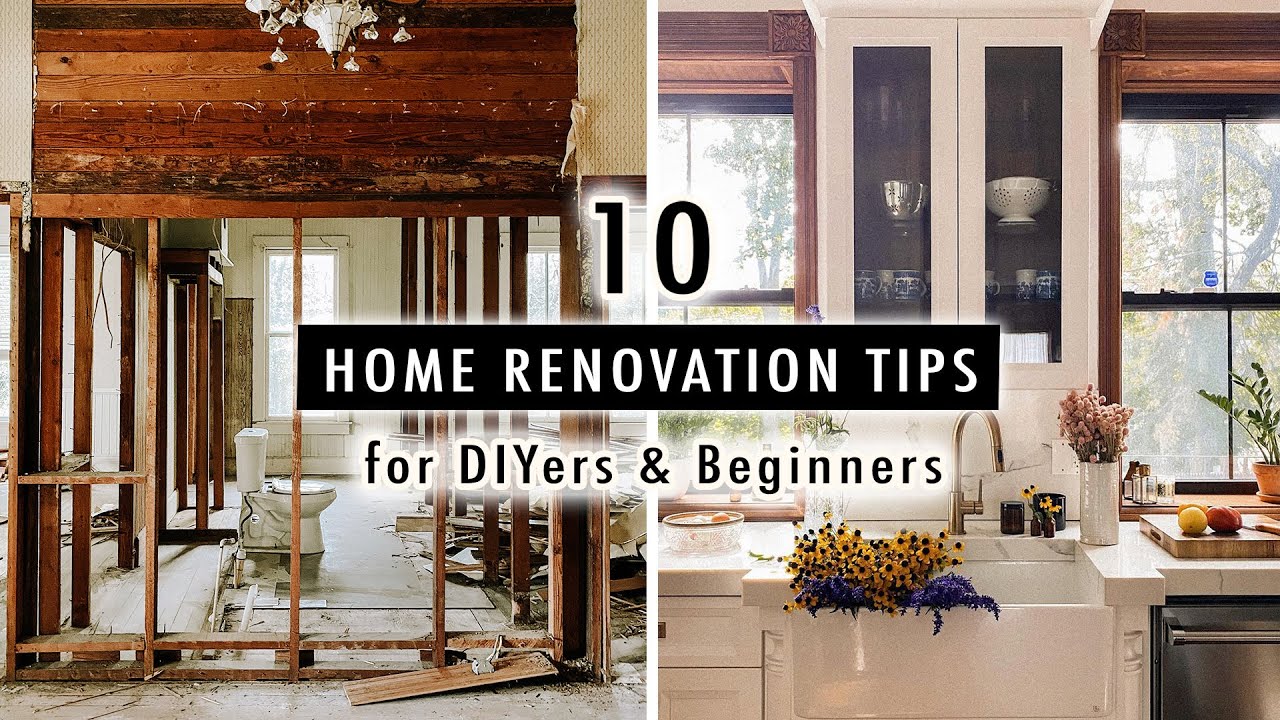 Must-know home renovation tips for beginners