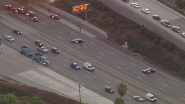 Calabasas crash forces closure of southbound lanes of 101 Freeway