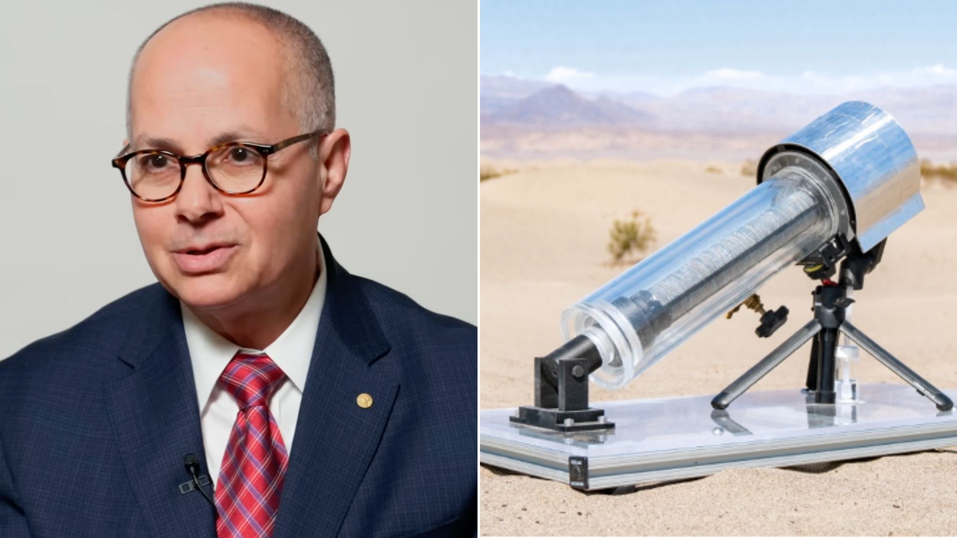 Nobel laureate invents machine that pulls 1,000 liters of water from ...