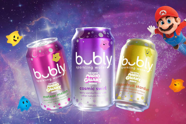 Bubly unveils new flavors in color-changing cans inspired by 'The Super ...
