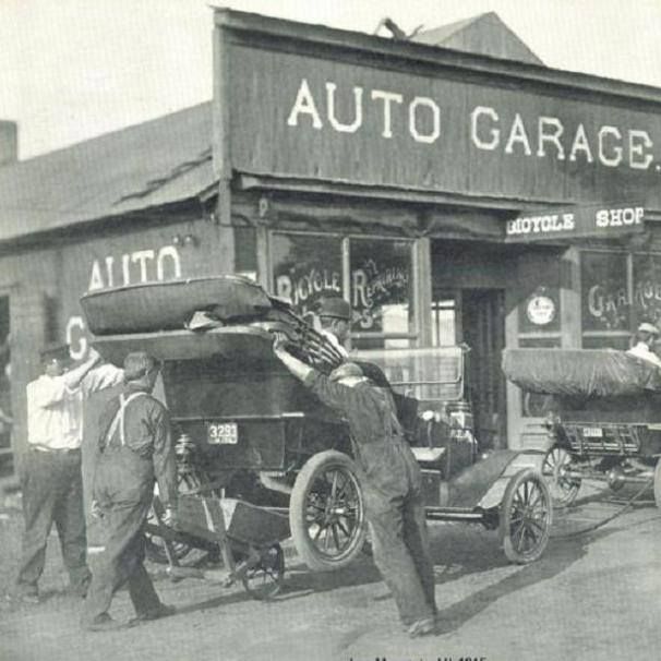30 vintage gas station photos that capture another era