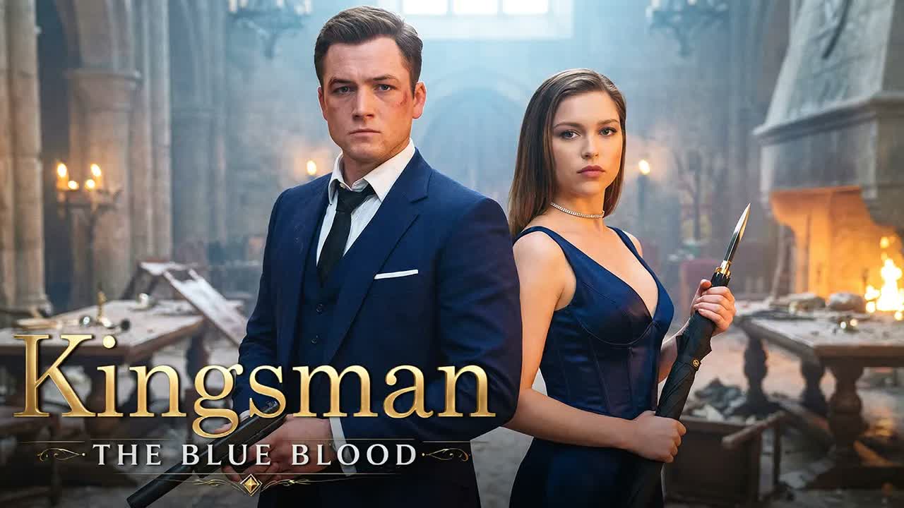 Kingsman 4: The Blue Blood (2026) Taron Egerton & Sophie Cookson
