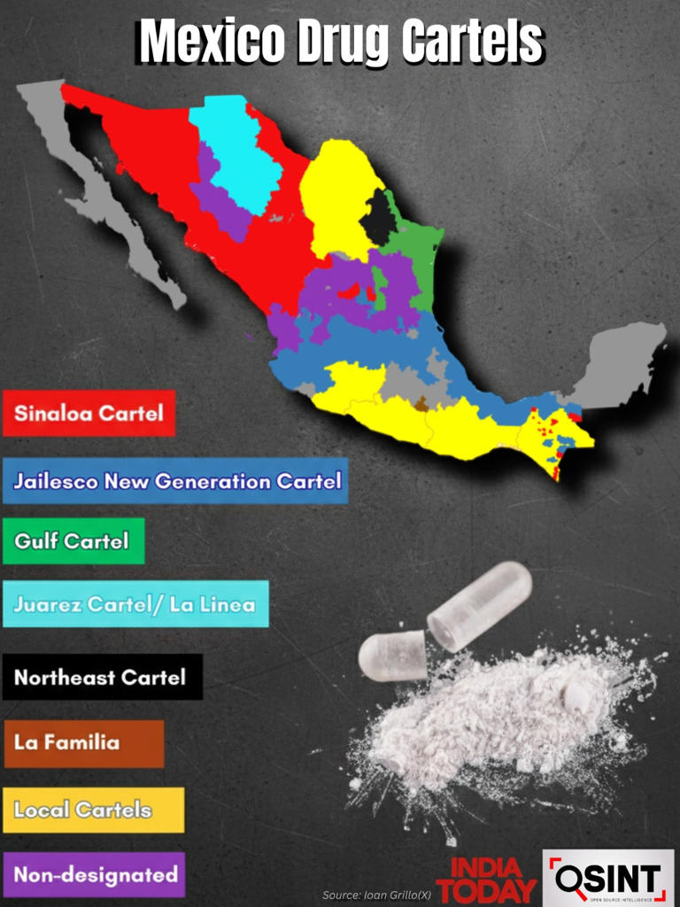 Mexico's mob map: Who controls what after the fall of El Mencho?