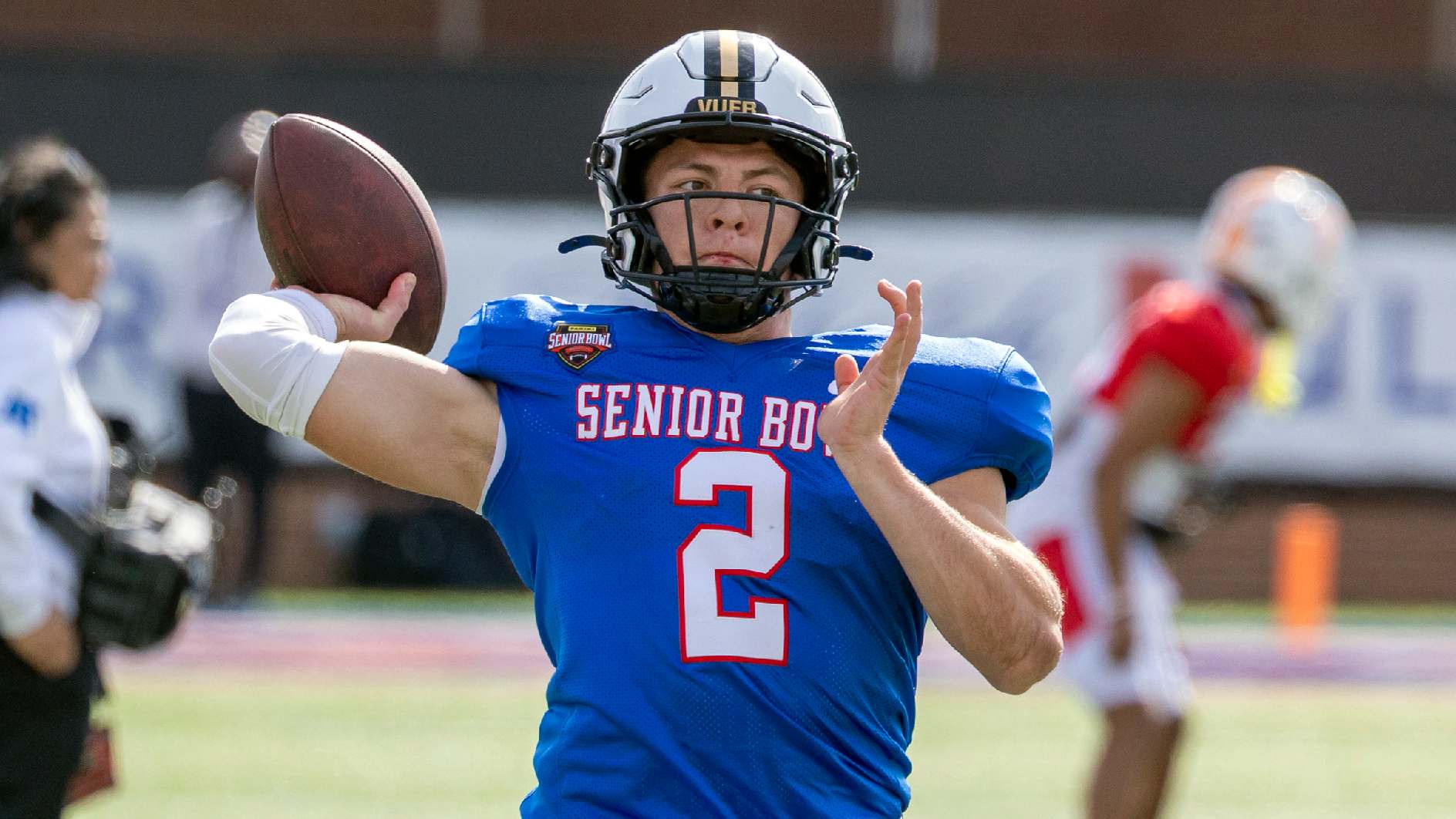 Vanderbilt QB Diego Pavia highlights - 2026 Panini Senior Bowl