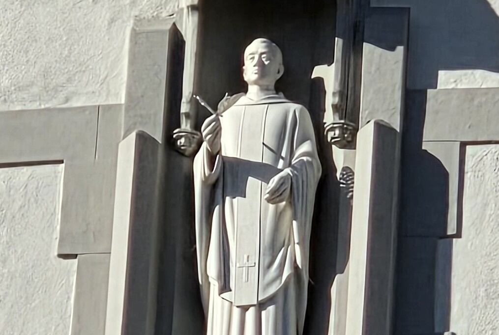 Bishop Kim statue consecrated at LA's century-old church