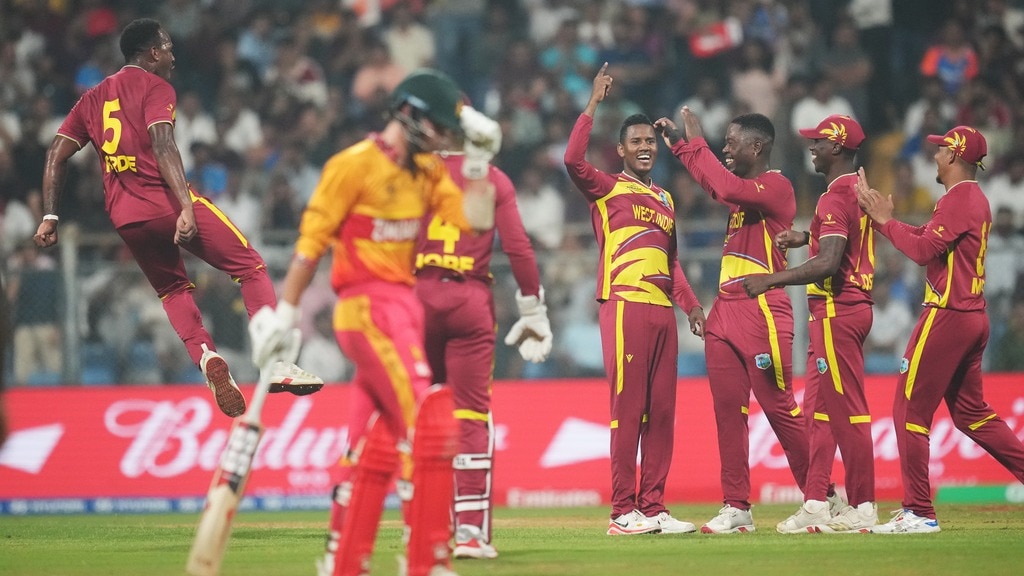 T20 World Cup: West Indies add to India's woes with thumping win over ...
