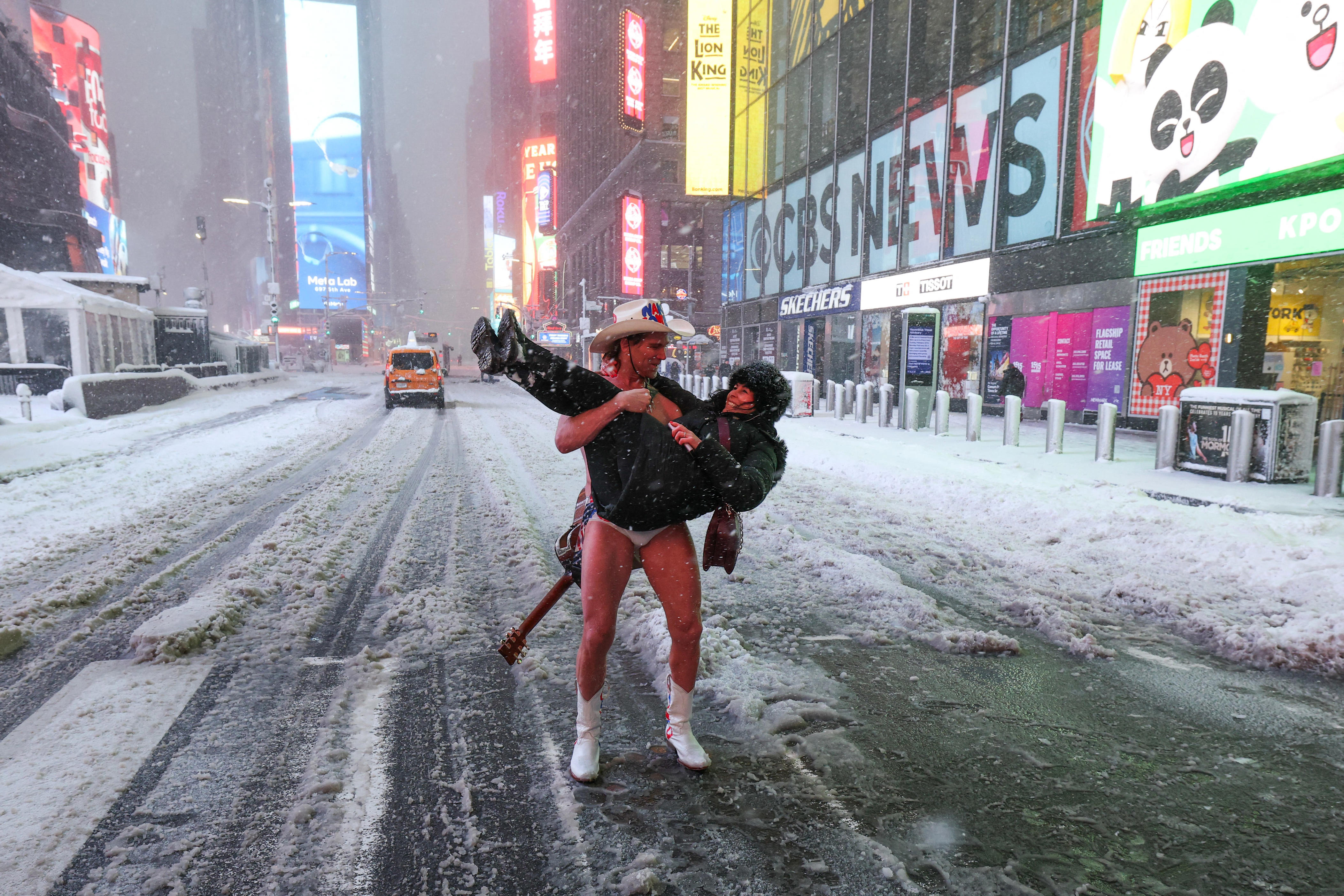 Incredible images as wild winter snowstorm socks Northeast