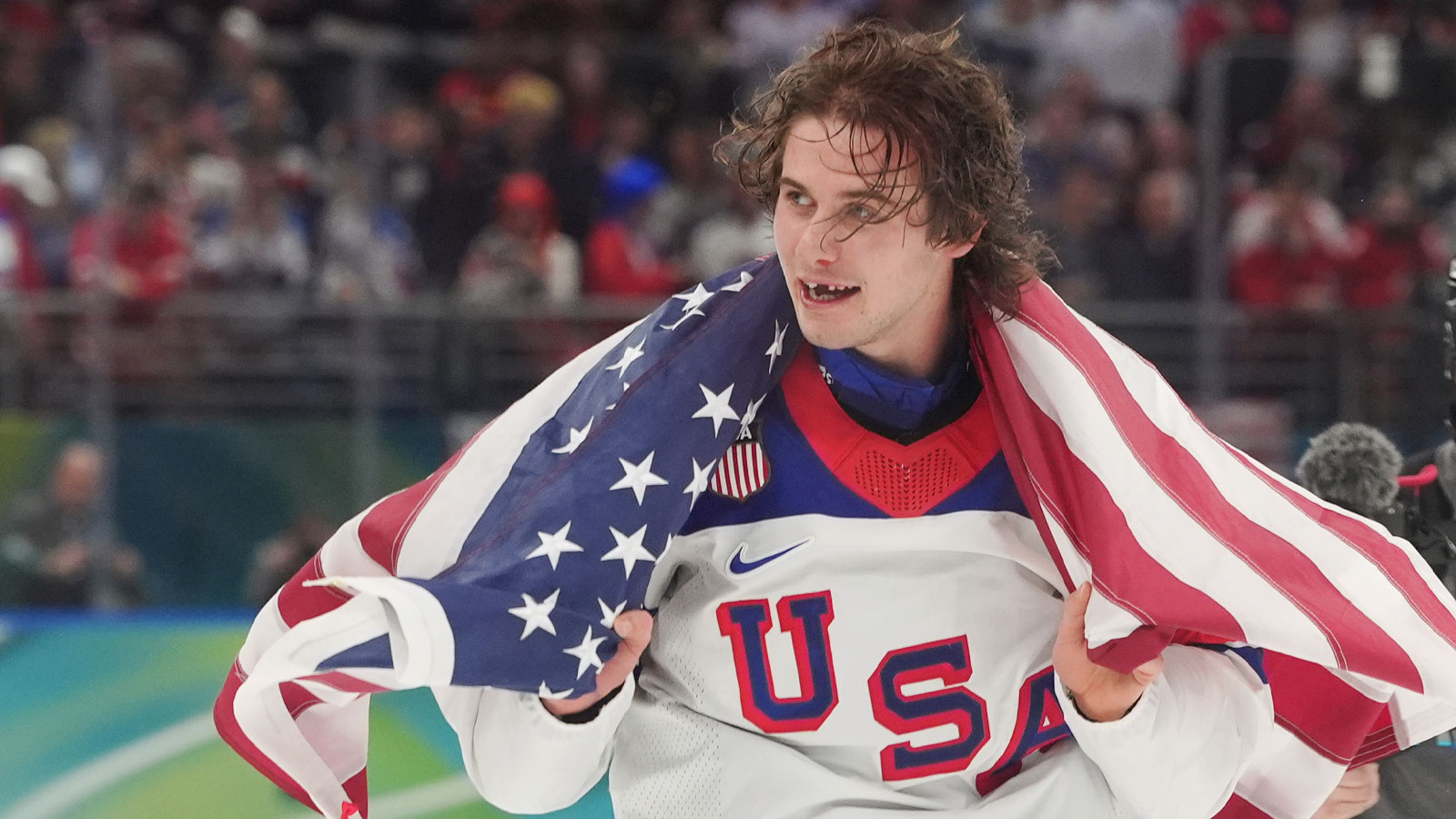 Olympic heroes Jack Hughes, Aerin Frankel to throw out first pitch at ...