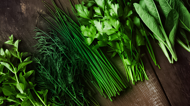 What to do with fresh herbs before they spoil