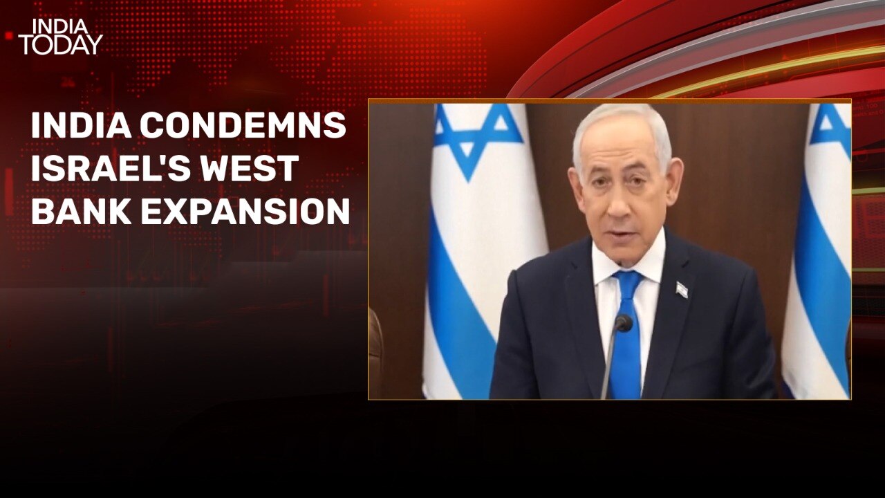 India joins over 100 nations condemning Israel's West Bank expansion