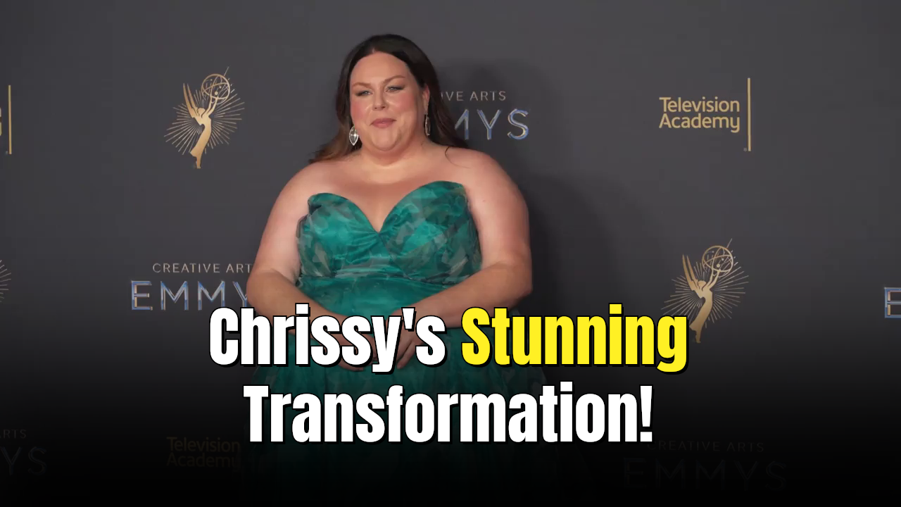 Chrissy Metz shows off her 100-lb weight loss in an all-black outfit ...