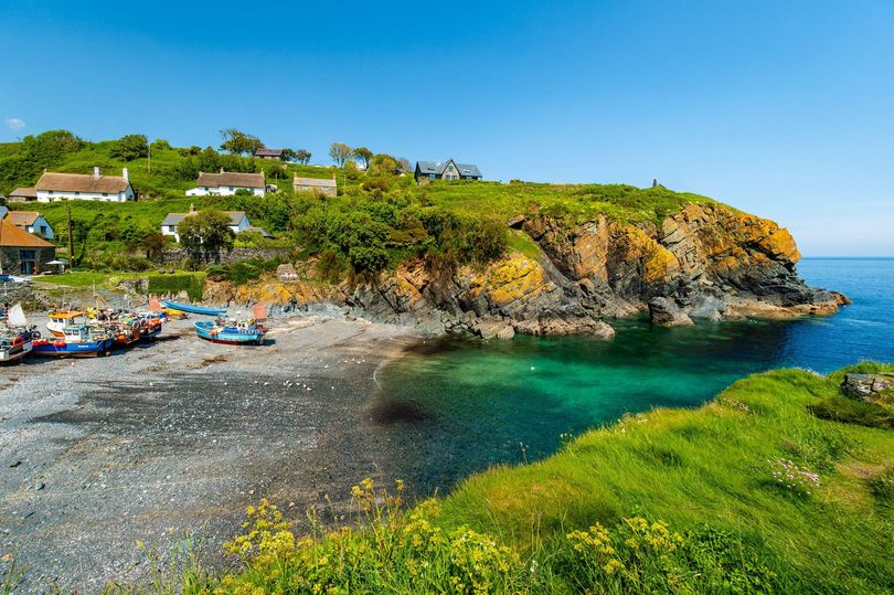 'Lost in time' Cornwall village with two secret coves is breathtaking ...
