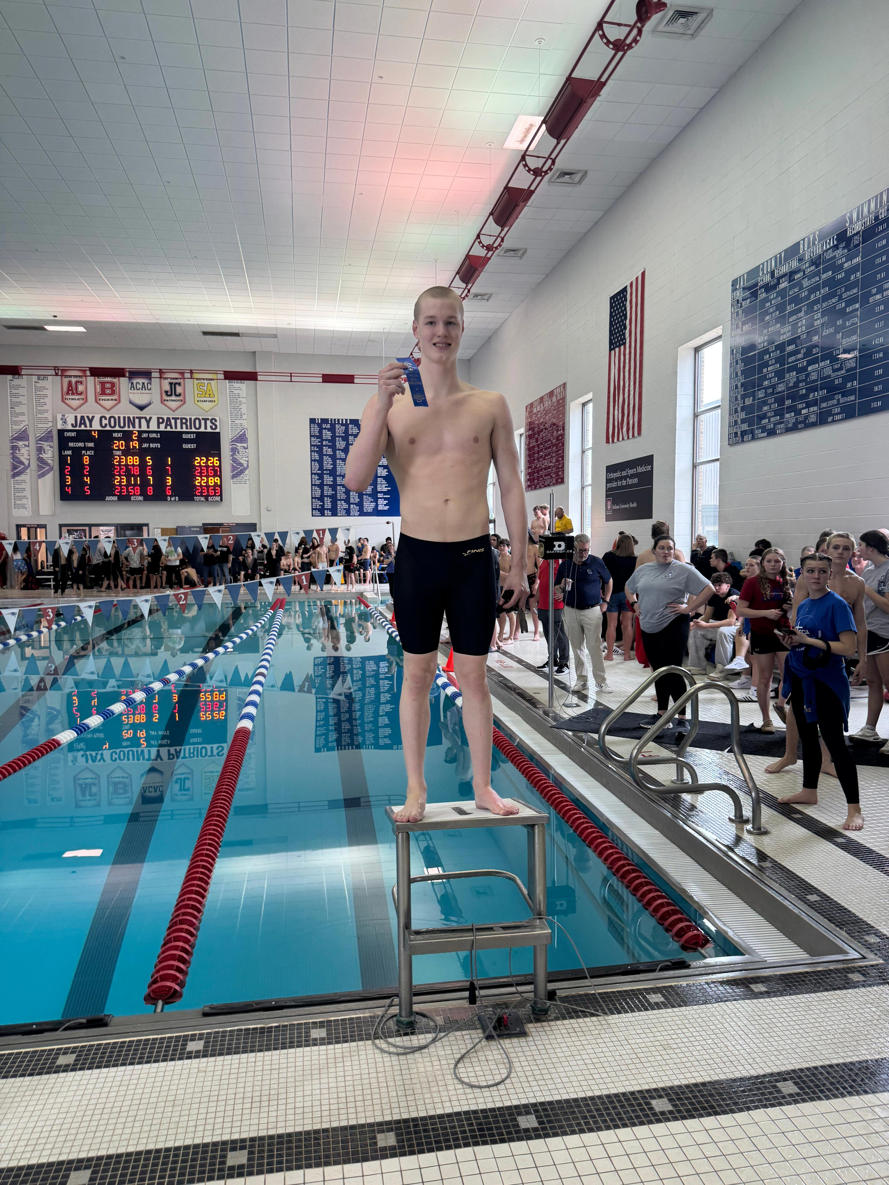 IHSAA boys swimming and diving qualifiers from East Central Indiana