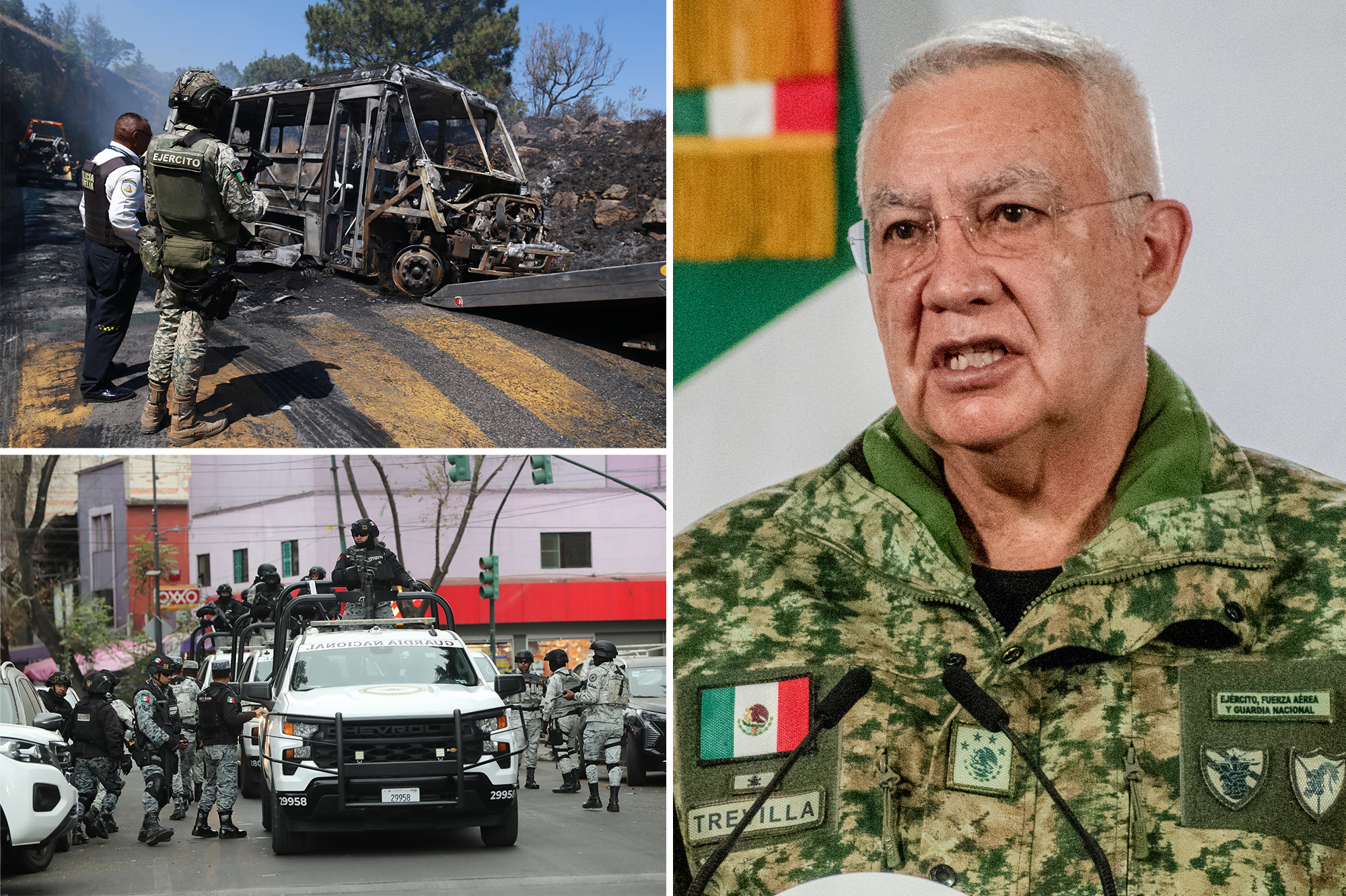 Mexico’s top defense official sobs as he announces 25 National Guard ...