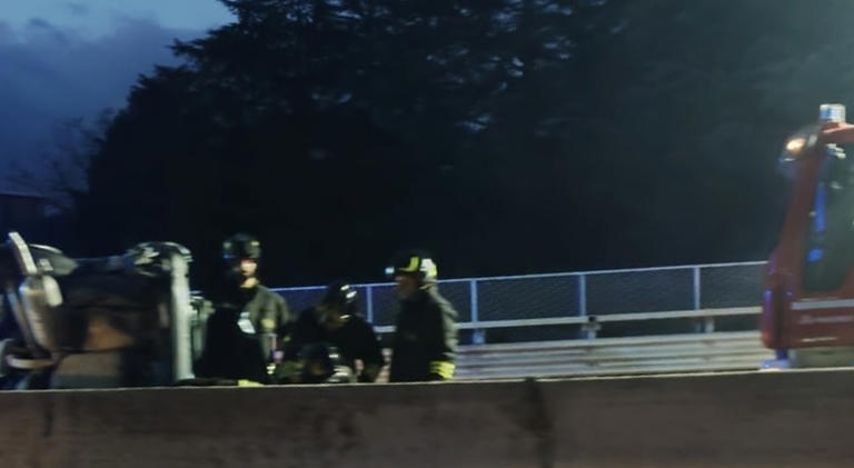 Veroli, auto si ribalta sulla superstrada all'altezza di Castelmassimo ...