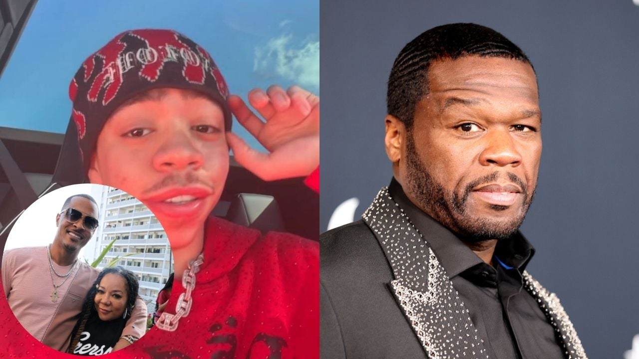 King Harris, son of TI and Tiny, fires back at 50 Cent after he posts ...