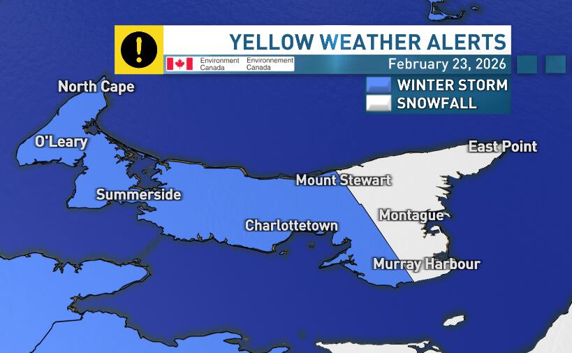 Delays, closures in PEI ahead of possible blizzard-like conditions
