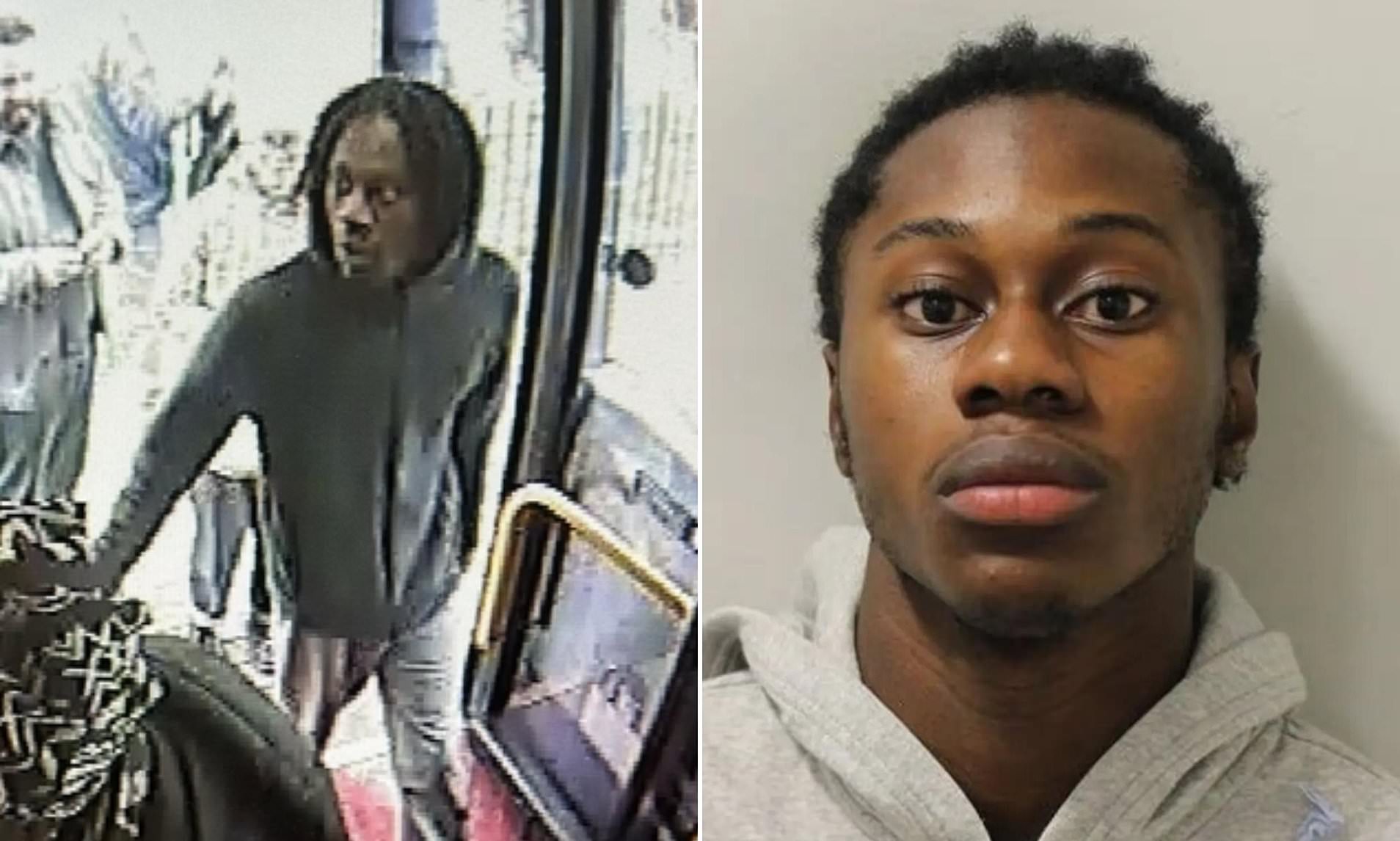 Fresh CCTV shows fugitive drill rapper who went on the run ahead of ...