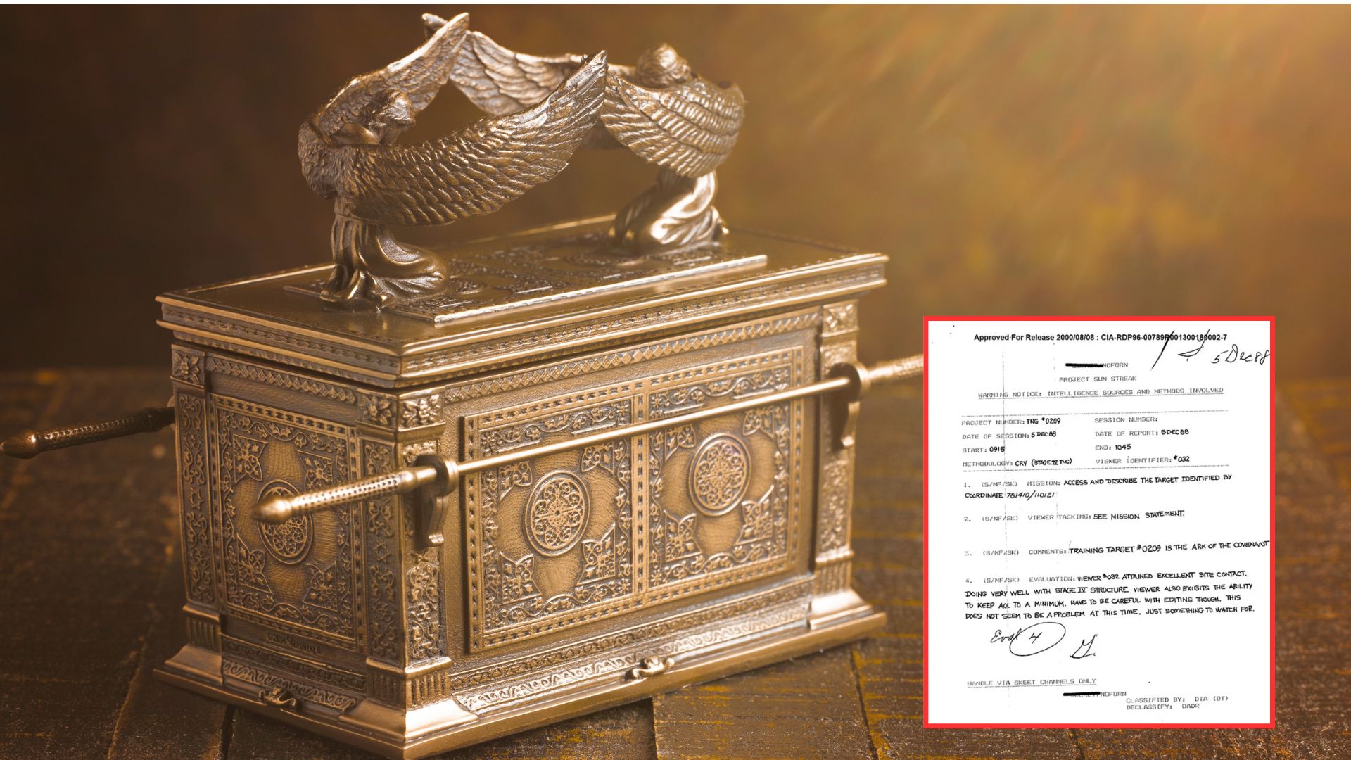Former CIA agent revealed the exact location where the 'Ark of the ...