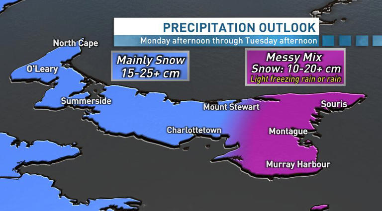 Delays, closures in PEI ahead of possible blizzard-like conditions