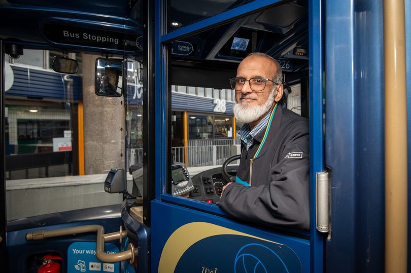 Stagecoach bus driver clocks up 50 years of service - and has no plans ...