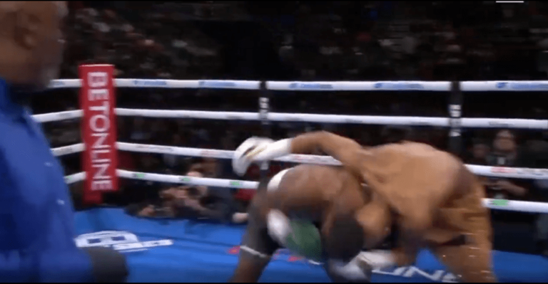 Boxer Joe George Jr. collapses between rounds, stretchered off in scary ...