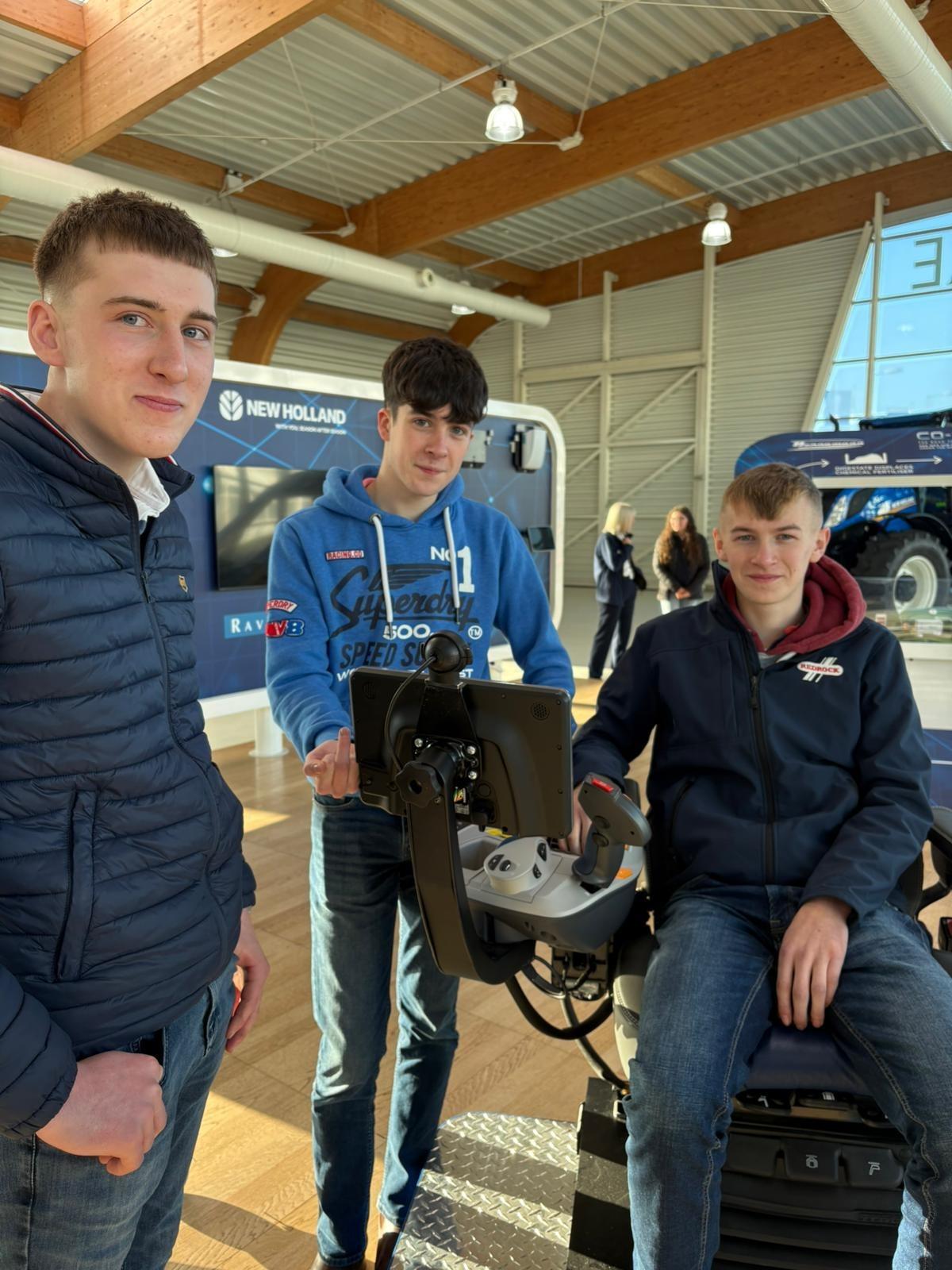 CAFRE land-based engineering students explore UK machinery manufacturers