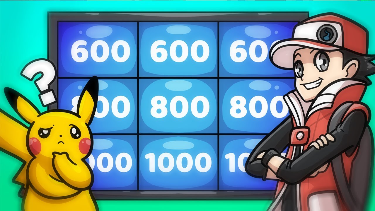 I played Jeopardy in Pokémon!