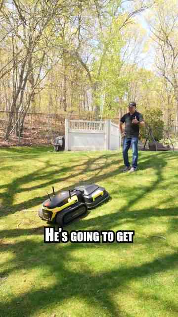 You won’t mow again after this