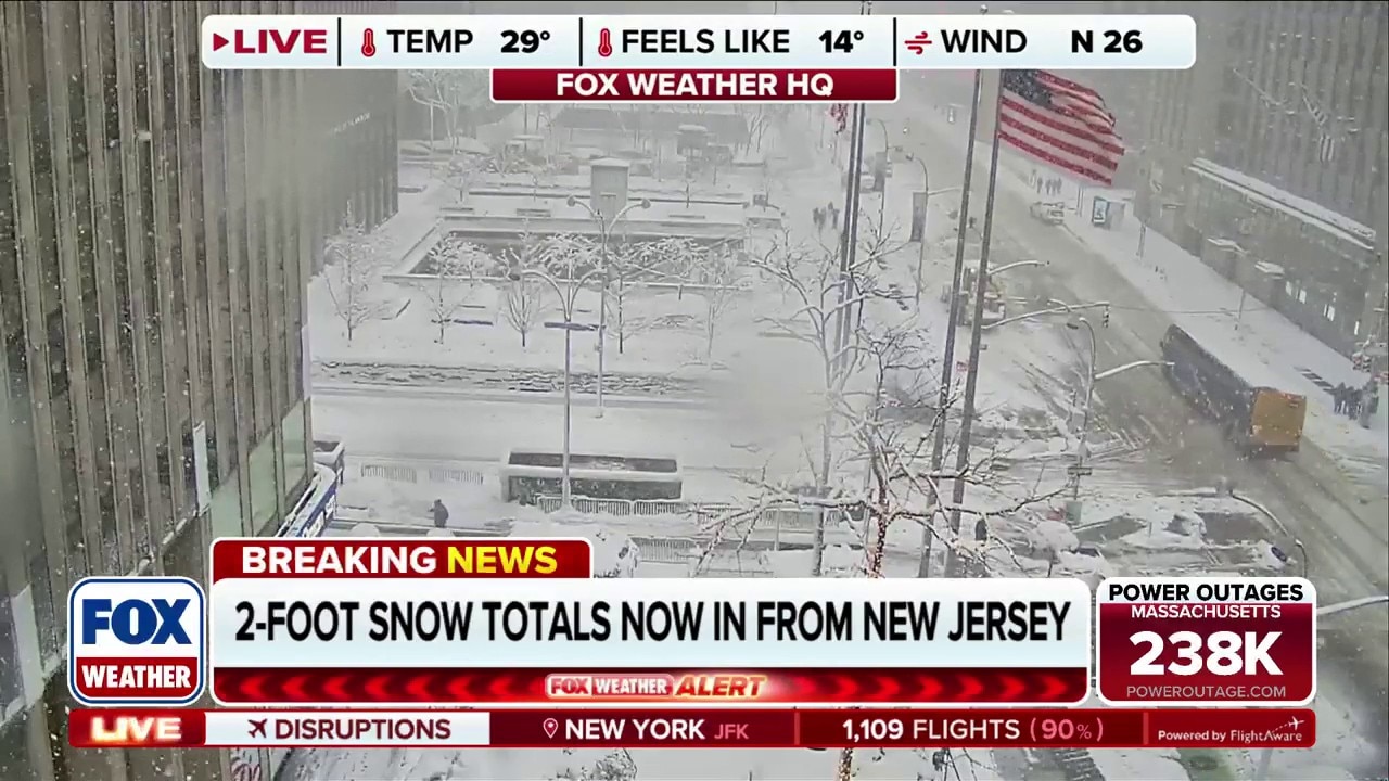 Blizzard of 2026: Northeast slammed with record snow and hurricane ...