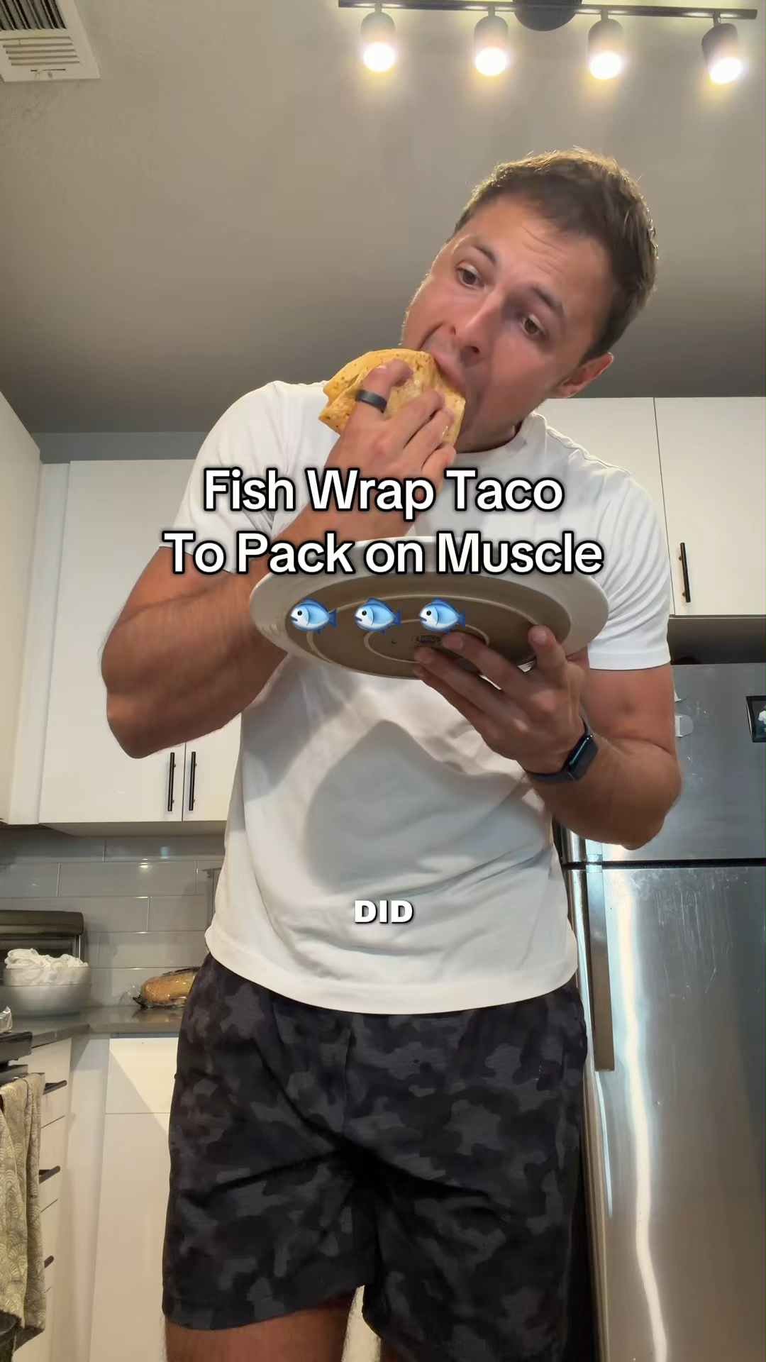 Protein-packed fish wrap tacos for muscle gain