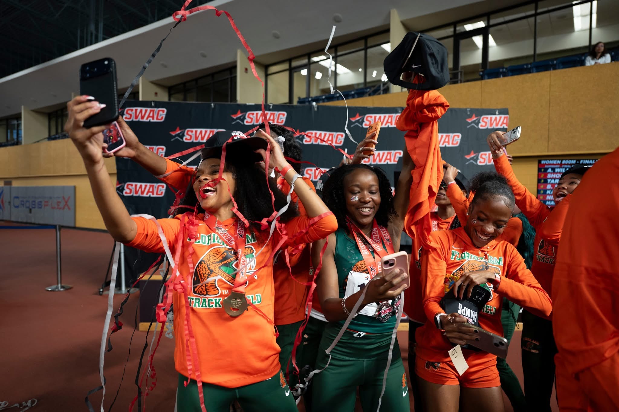 FAMU women's track wins second SWAC indoor title in three years