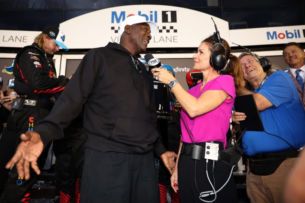 Michael Jordan has done more interviews with Fox Sports for NASCAR than ...