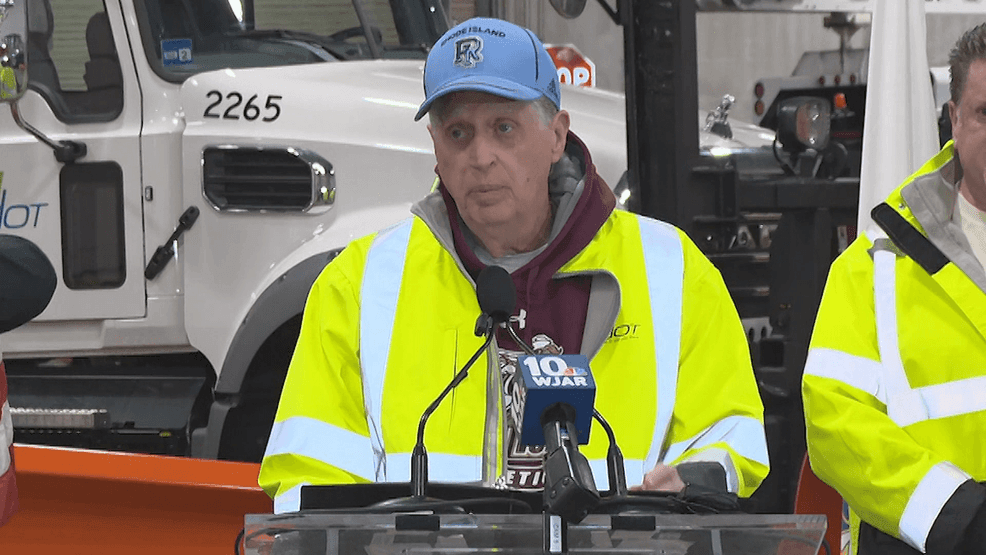 Rhode Island Gov. Dan McKee updates state's response to blizzard